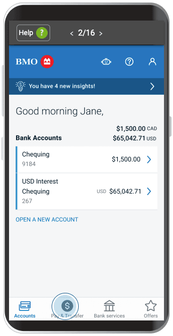 Bmo wire transfer store