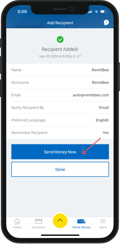 How to send an eTransfer from RBC Bank | RemitBee Help
