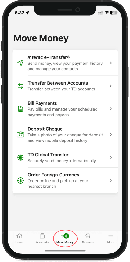 How to set up a e transfer from TD Bank with Remitbee